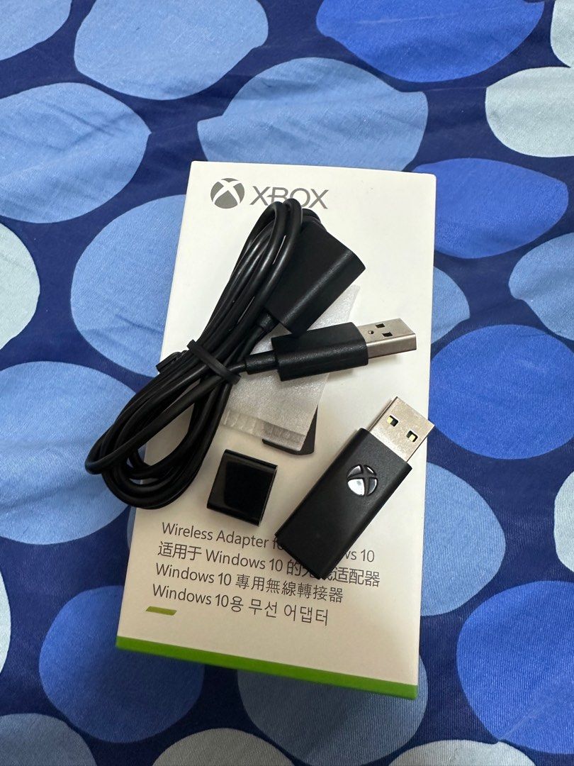 Microsoft Xbox Wireless Adapter for Windows 10, 電腦＆科技, 電腦周邊及配件, 電腦線、轉接線 ...