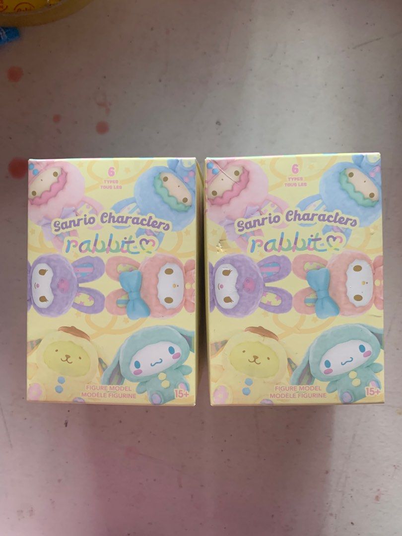 Miniso Mystery Blind Boxes Sanrio Characters Rabbit, Hobbies & Toys ...