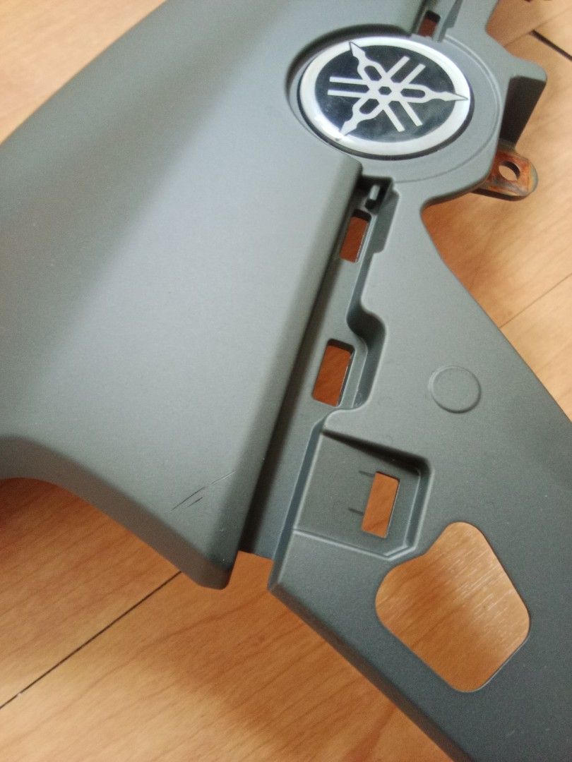 Mio Gear Side Panel Cover Fairings (Dark Matte Gray), Motorbikes ...