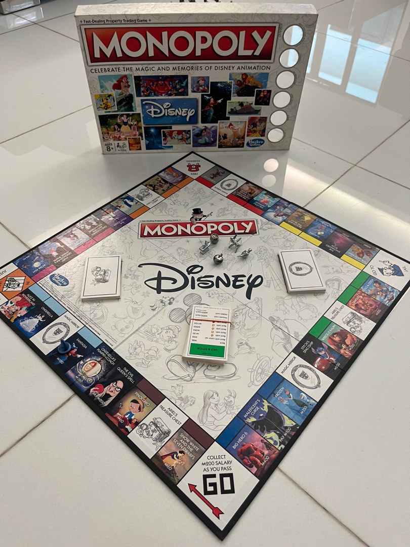 Monopoly Disney, Hobbies & Toys, Toys & Games on Carousell