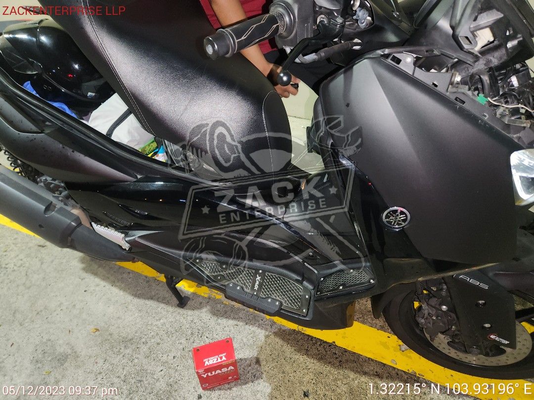Motorcycle Battery Replacement Rescue and Recovery Yuasa Battery Jump ...