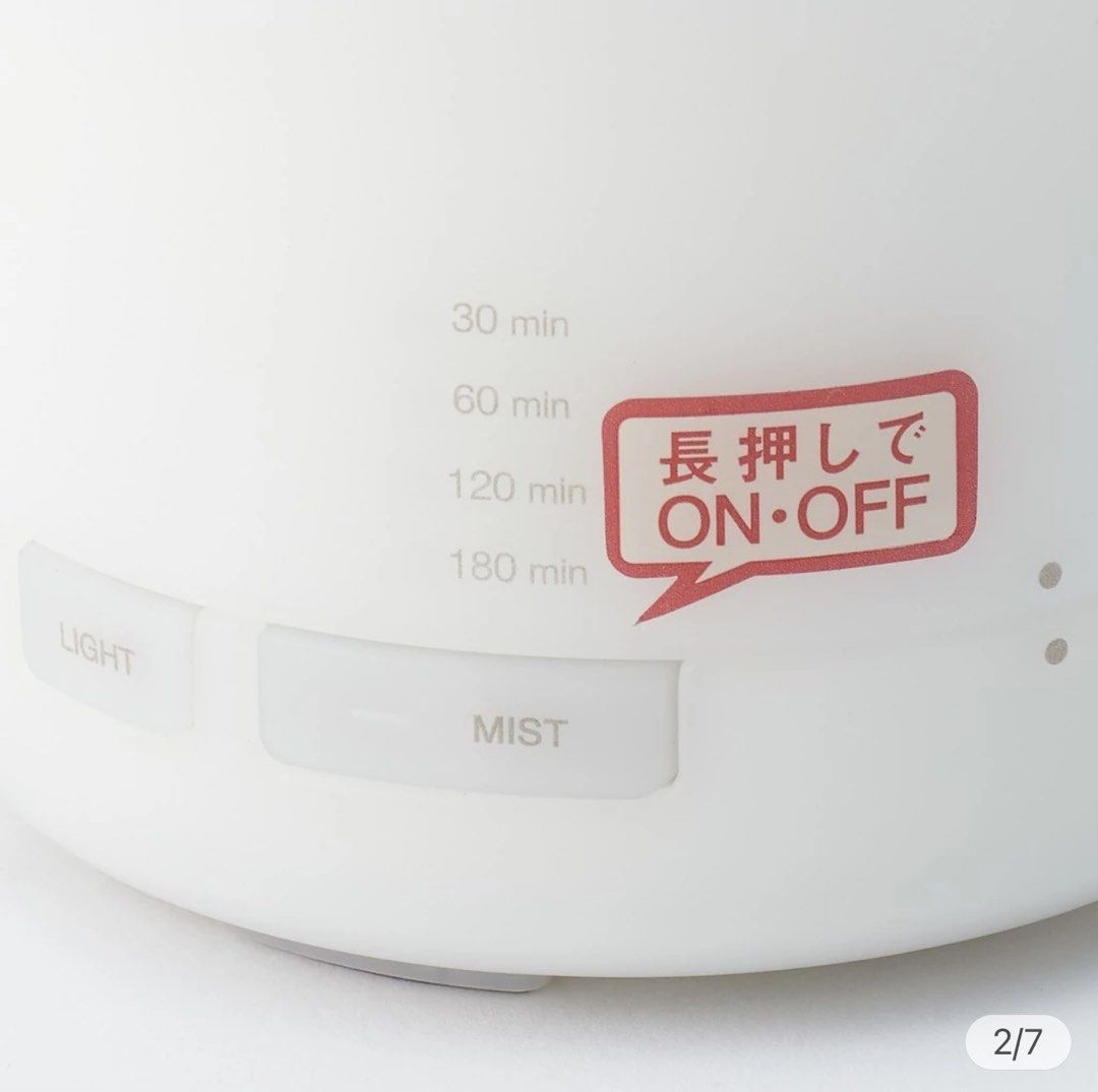 Muji Ultrasonic Diffuser, TV & Home Appliances, Air Purifiers ...