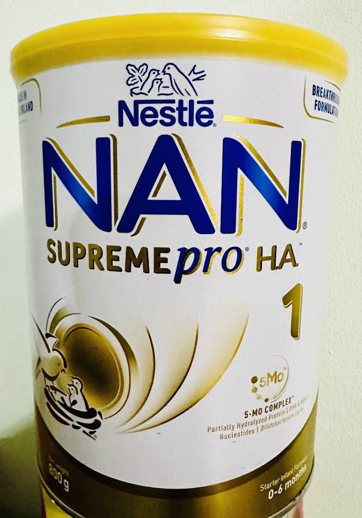 NAN Supreme Pro HA 1 (Exp 08/2024) Made in Switzerland, Babies & Kids ...