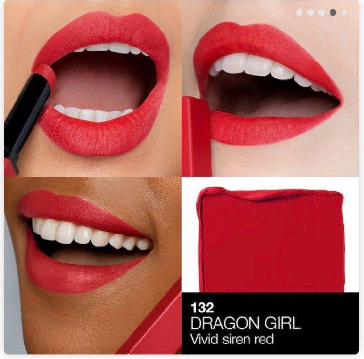 Nars Powermatte Dragon Girl Lipstick, Beauty & Personal Care, Face, Makeup on Carousell