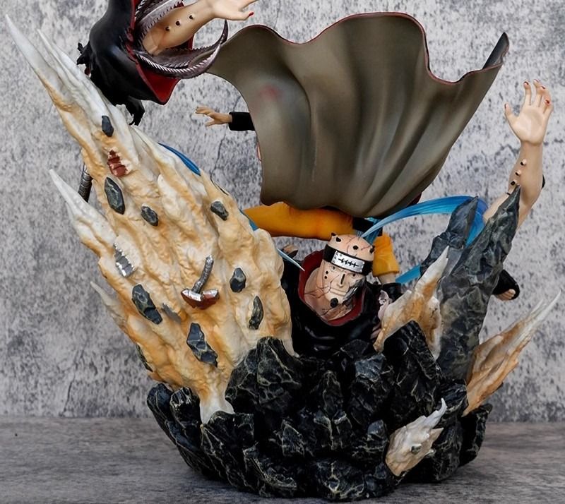 Naruto Shippuden Naruto Uzumaki PVC Figure LED Itachi Sasuke Kakashi ...