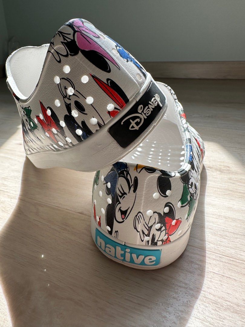 Native limited edition Disney, Luxury, Sneakers & Footwear on Carousell