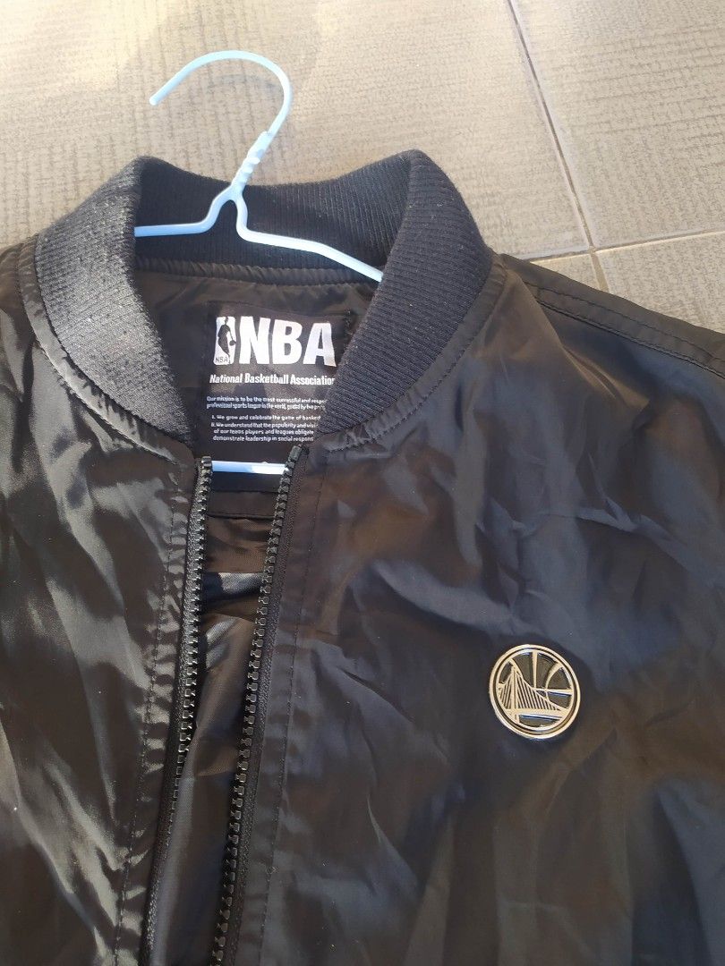 NBA GSW BOMBER JACKET, Men's Fashion, Coats, Jackets and Outerwear on ...