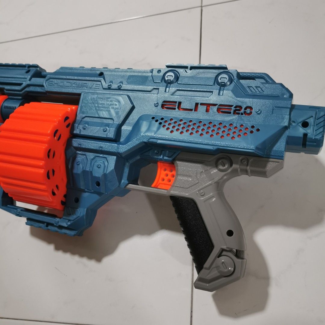 NERF GUN (Elite 2.0 - Shockwave), Hobbies & Toys, Toys & Games on Carousell