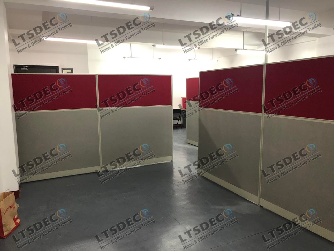 NEW HIGH PANEL OFFICE PARTITION FURNITURES, Furniture & Home Living ...