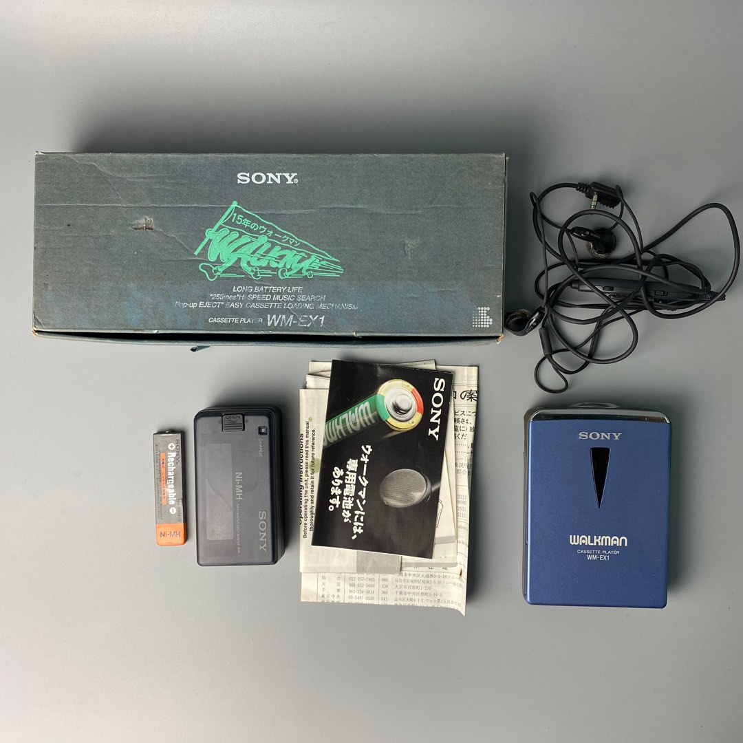 New old stock RARE Sony walkman WM-EX1, Audio, Portable Music Players ...