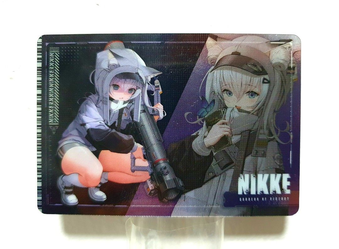 Nikke N102 Goddess of Victory Metallic Trading Card Collection, Hobbies ...