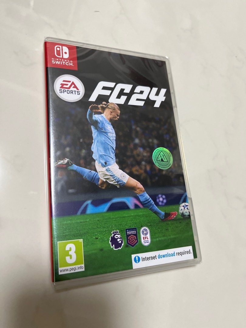 Nintendo Switch Game EA Sport FC 24 English cover, Video Gaming, Video ...