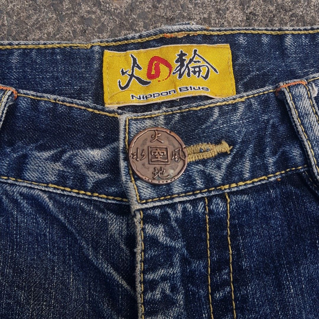 Nippon Blue Japanese Denim, Men's Fashion, Bottoms, Jeans on Carousell