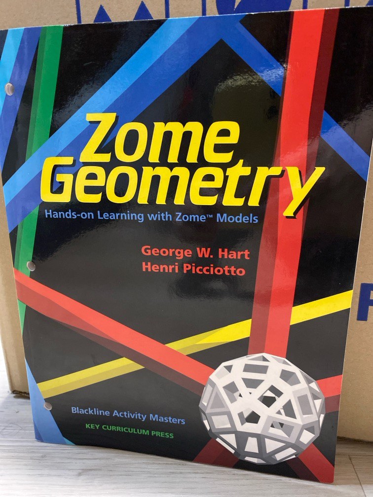 Zome Geometry Book, Hobbies & Toys, Books & Magazines, Textbooks on ...