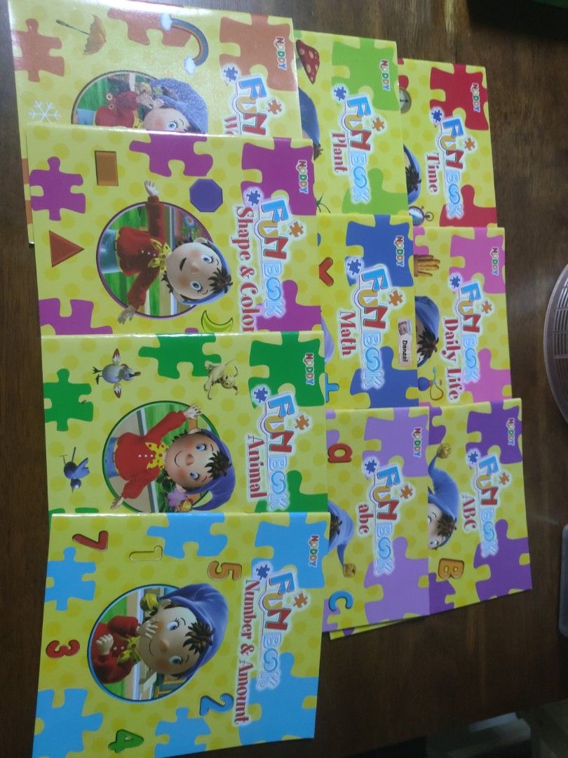 Noddy's fun book, Babies & Kids, Infant Playtime on Carousell