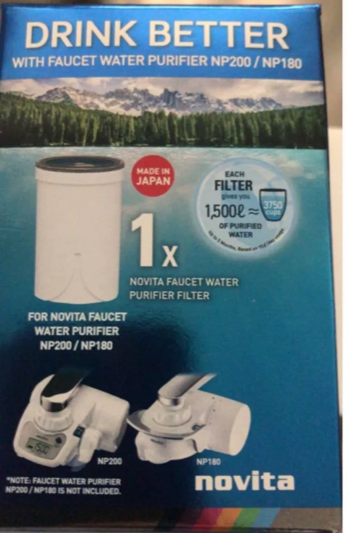Novita Faucet water purifier filter, Furniture & Home Living, Bathroom ...