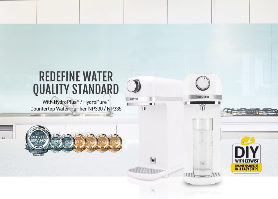 Novita Water Purifier NP300, TV & Home Appliances, Kitchen Appliances ...