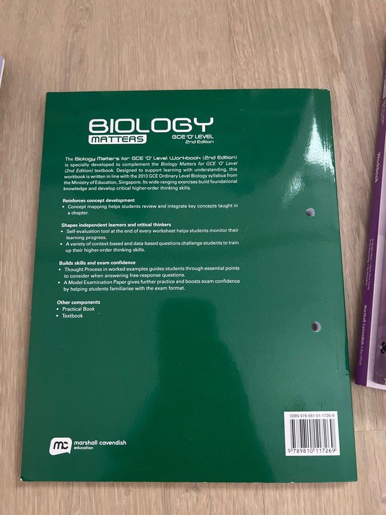 O Level Pure Biology Workbook 2nd edition, Hobbies & Toys, Books ...
