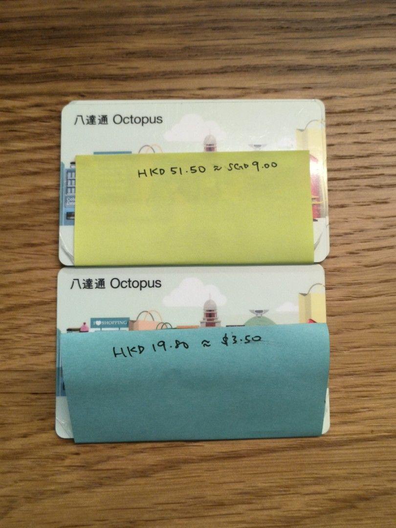 Octopus Card Hong Kong MTR, Hobbies & Toys, Travel, Travel Essentials ...