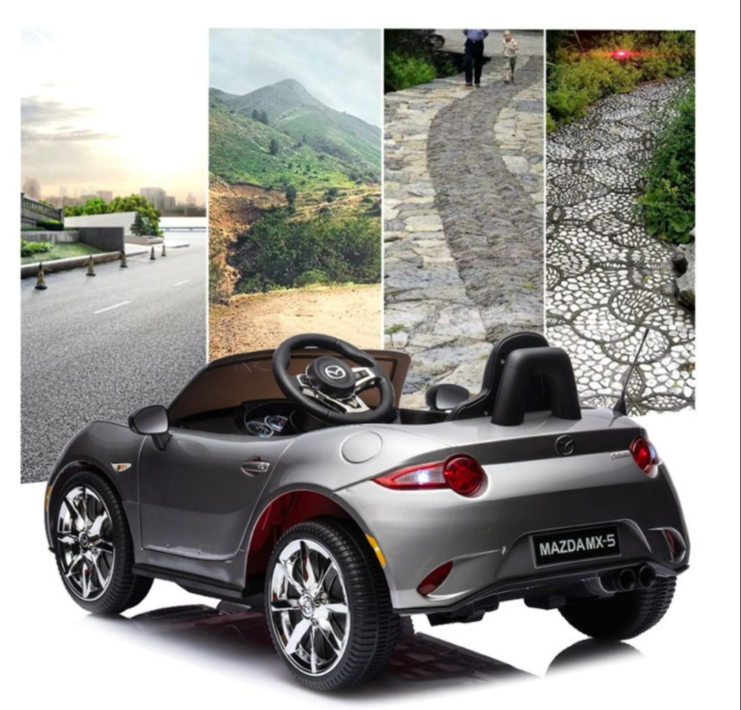 [Official Licensed] Mazda Kid Children Electric Ride on Car With Remote ...