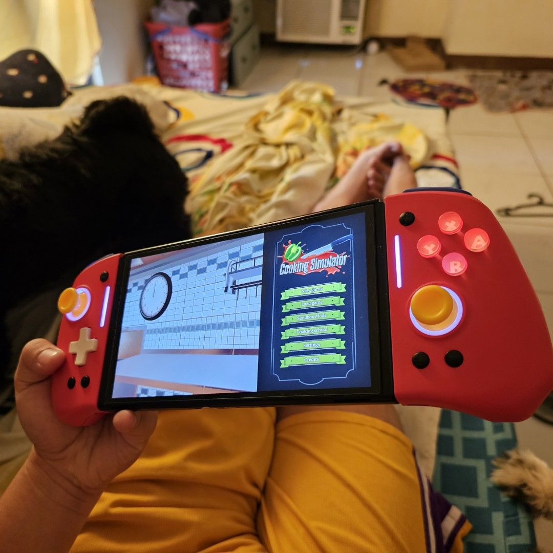 Omelet Pro Joycons Super Mario Edition, Video Gaming, Gaming ...