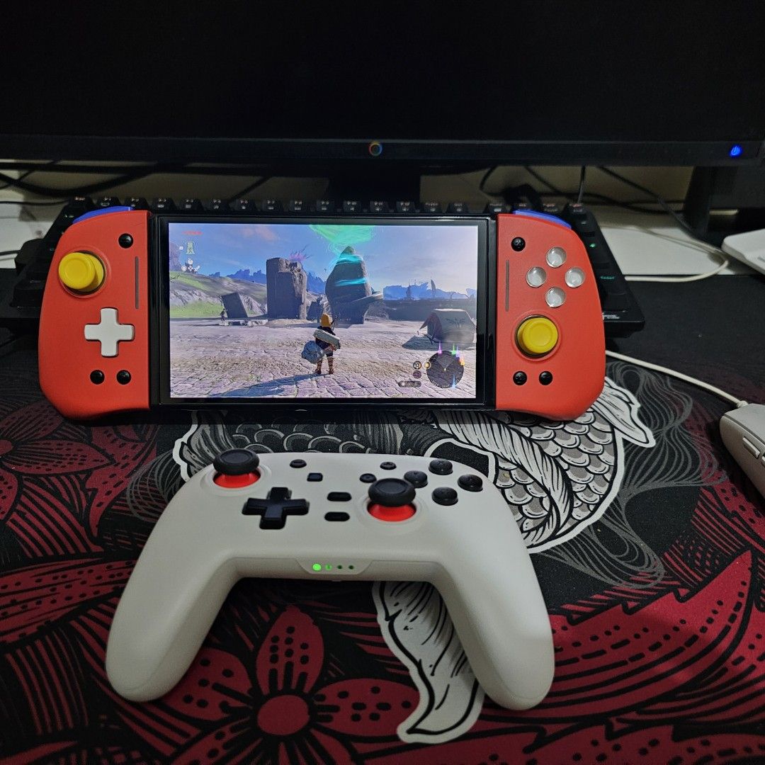 Omelet Pro Joycons Super Mario Edition, Video Gaming, Gaming ...