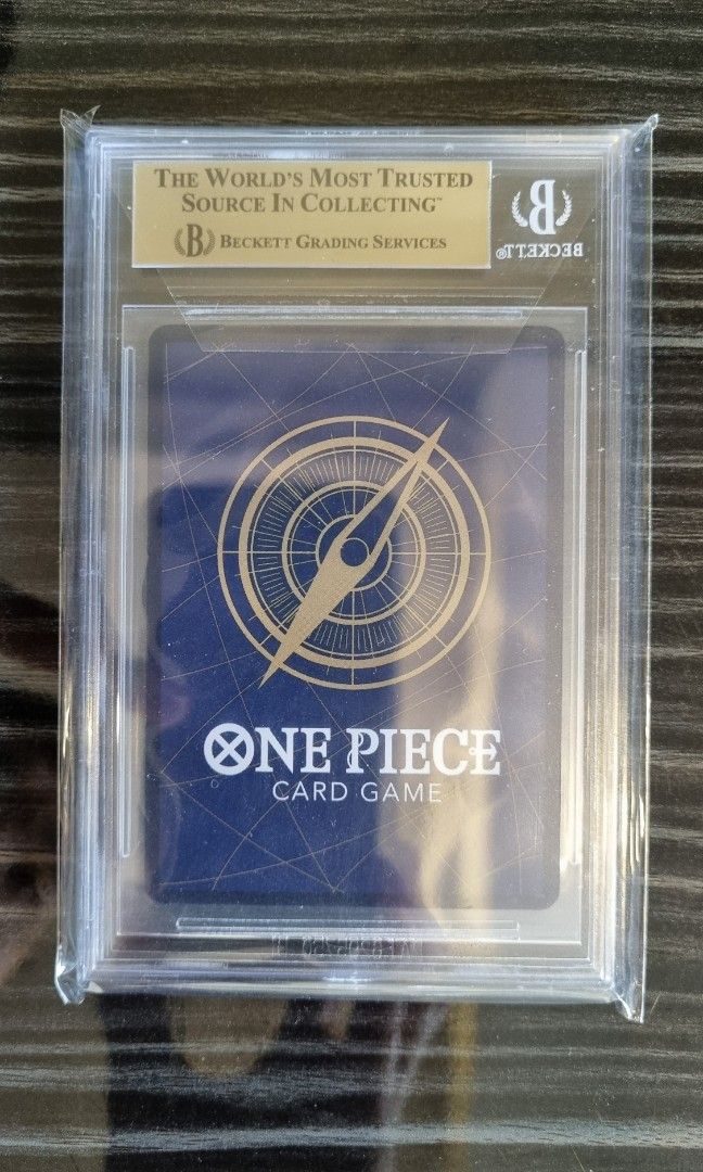 One Piece Card Game BGS 10 OP-05 Monkey D. Luffy Oda Signed Anniversary ...