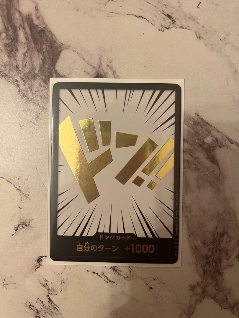 One Piece Golden Don, Hobbies & Toys, Toys & Games on Carousell