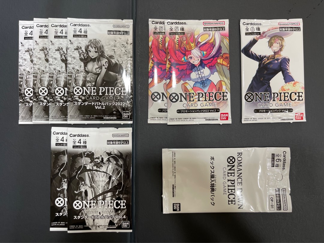 One Piece TCG Sealed Standard Battle Promo & Topper Packs WTS Nami ...