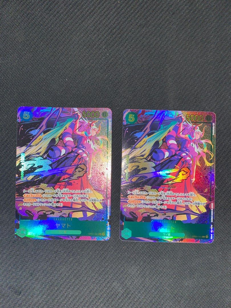 One Piece Tcg Op Yamato Sec Aa P Sec Hobbies Toys Toys Games On Carousell