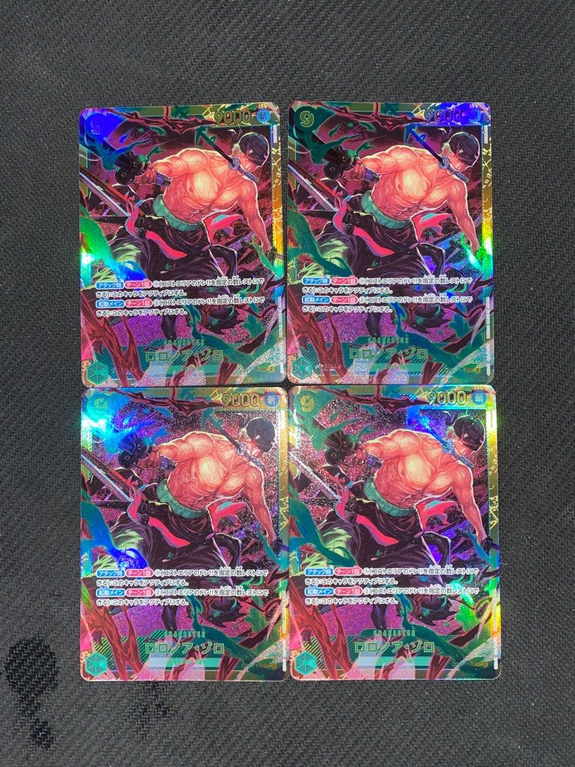 One Piece TCG OP-06 Zoro SEC (Secret Rare), Hobbies & Toys, Toys ...