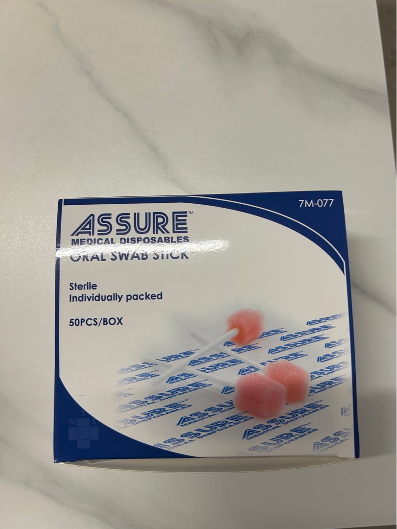 Oral swap sticks 50 pcs per box, Health & Nutrition, Medical Supplies ...