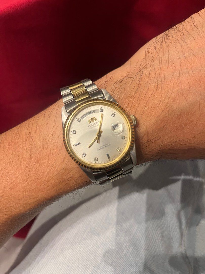 Orient President Day date Gen 1, Luxury, Watches on Carousell