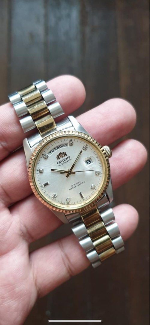 Orient President Day date Gen 1, Luxury, Watches on Carousell