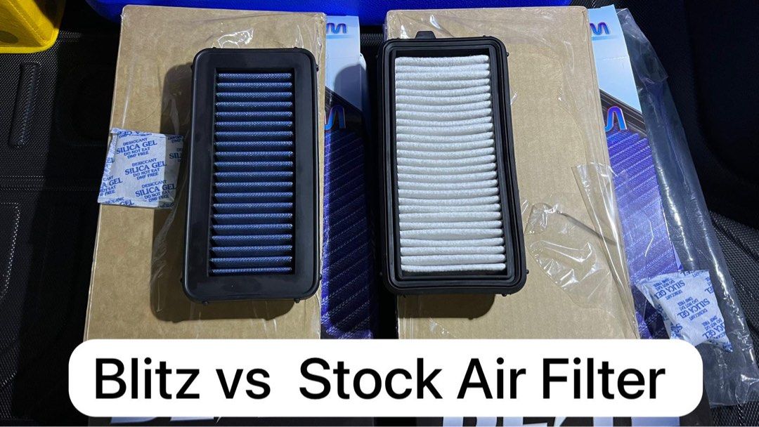 Original Blitz Air Filter (From Japan), Car Accessories, Accessories on ...