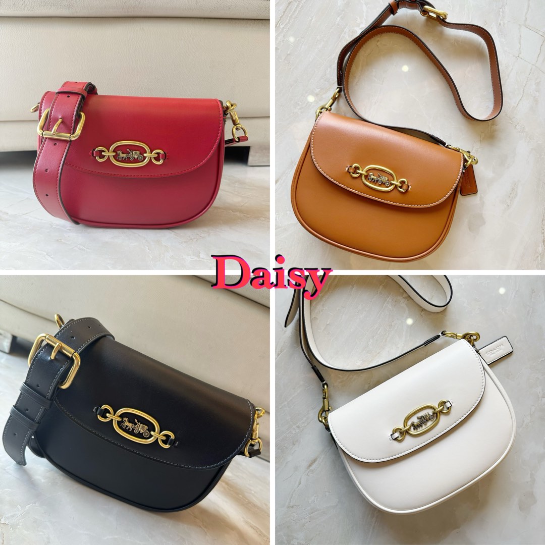 ORIGINAL COACH CM705 crossbody bag saddles, Luxury, Bags & Wallets on ...