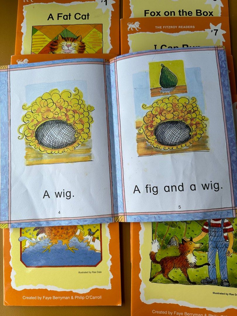Original Fitzroy Readers for kids 3 - 5 years old, Hobbies & Toys ...