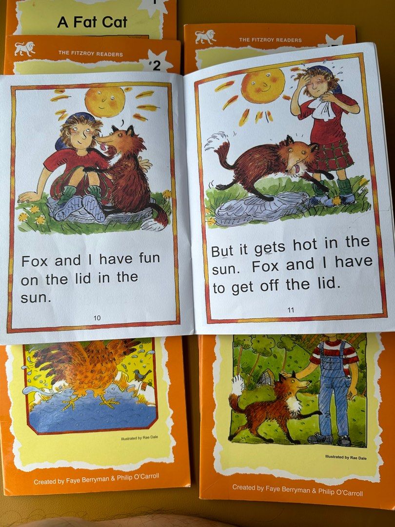 Original Fitzroy Readers for kids 3 - 5 years old, Hobbies & Toys ...