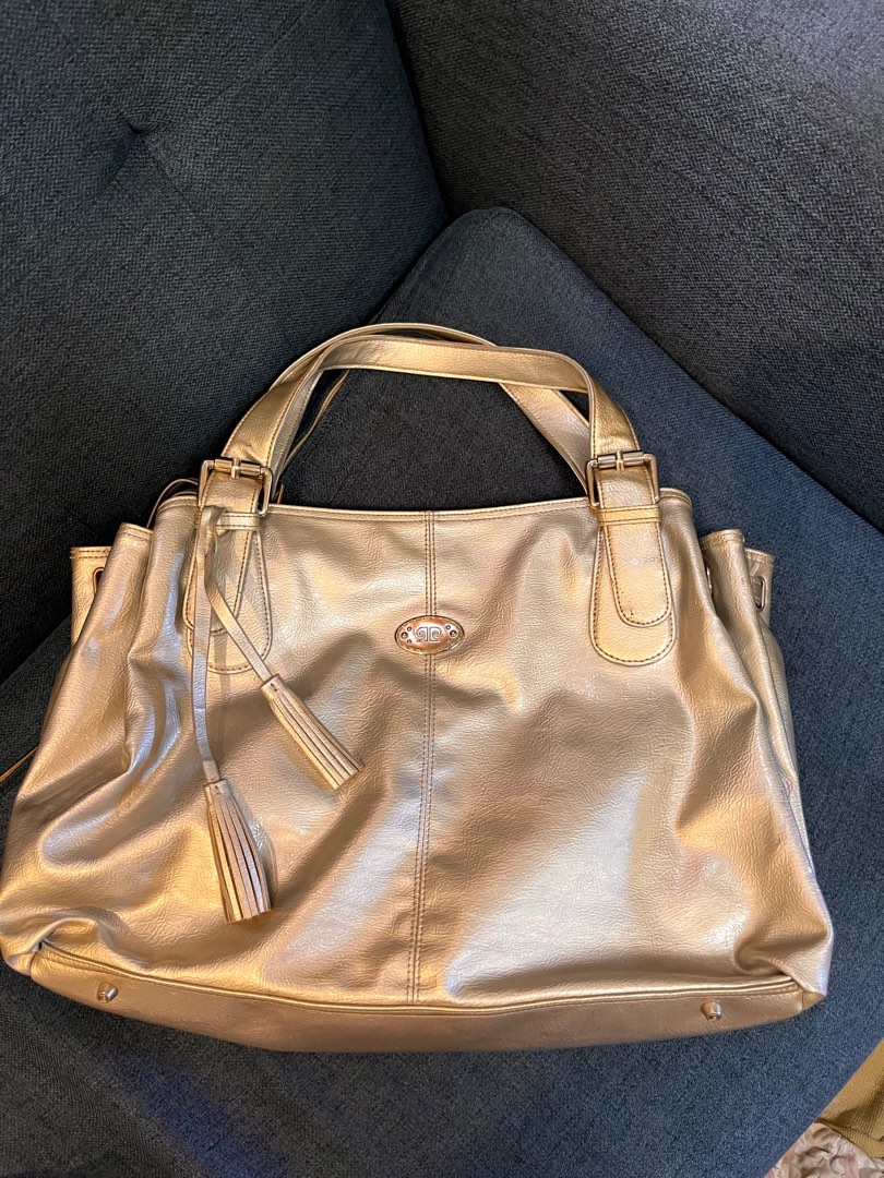 Original Pierre Cardin Silver Shoulder Bag, Women's Fashion, Bags ...