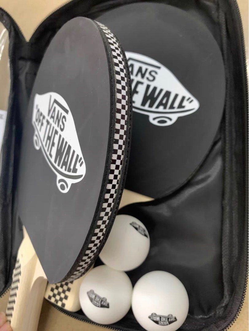 Original Vans Table Tennis Ping Pong Ball Set Outdoor Games, Sports ...