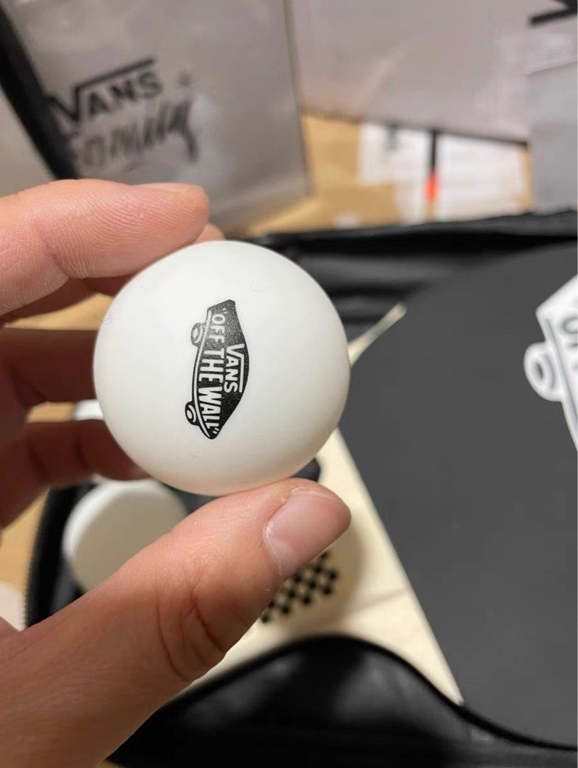 Original Vans Table Tennis Ping Pong Ball Set Outdoor Games, Sports ...