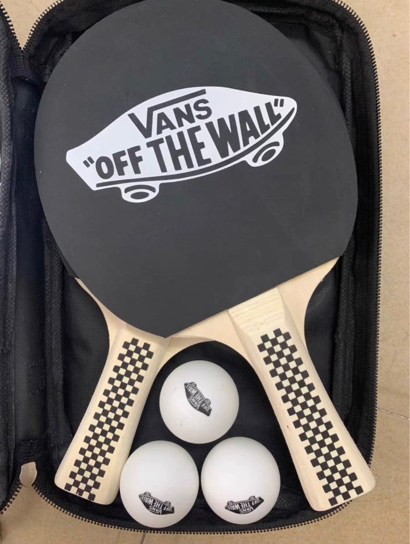 Original Vans Table Tennis Ping Pong Ball Set Outdoor Games, Sports ...