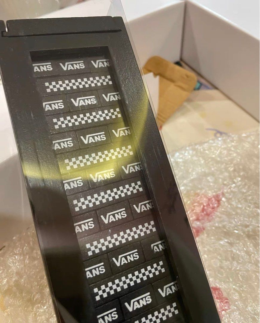 Original Vans Wooden Stacking Building Blocks Stacking Wooden Block ...