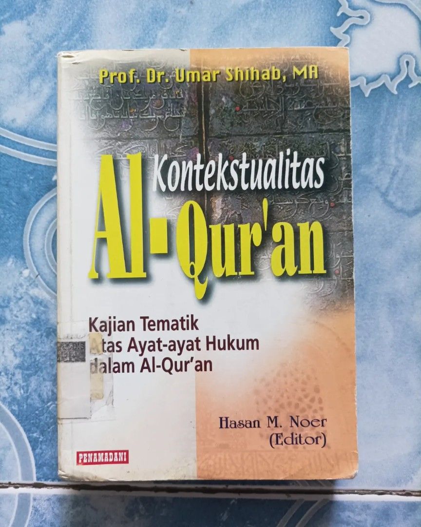 Original Langka Kontekstualitas Al-qur'an Alquran Al Quran karya Prof ...