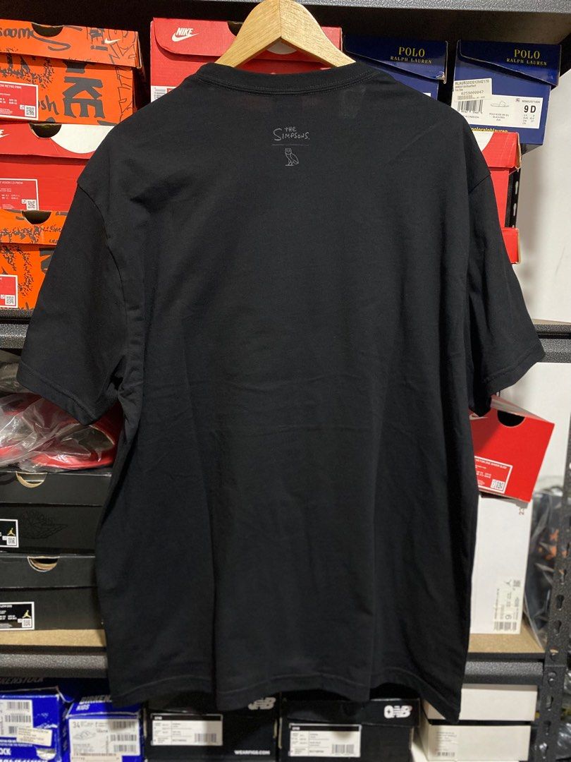 OVO x Bart Simpson Collab Shirt sz: Xlarge, Men's Fashion, Tops & Sets ...