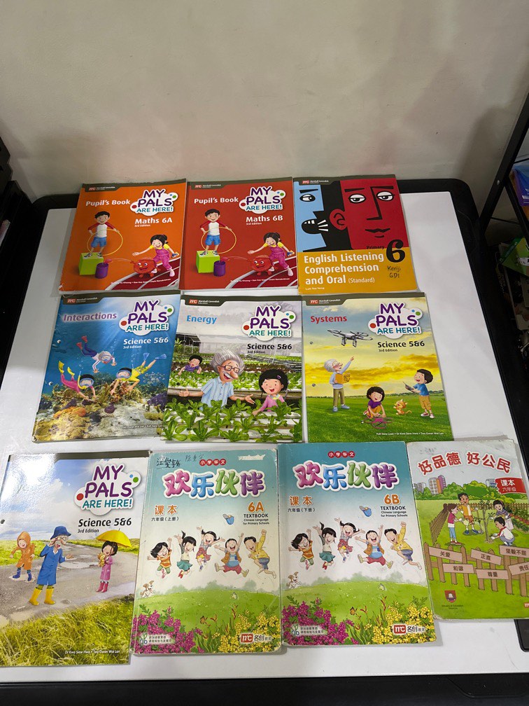 P6 Chinese / English / Math & Science Bundle 2, Hobbies & Toys, Books ...