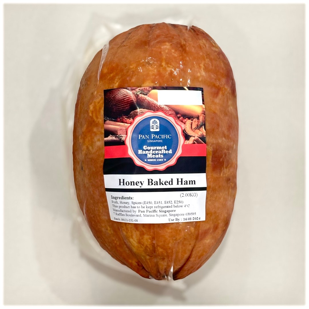 Pan Pacific Honey Baked Ham, 2kg, Chilled, Christmas Ham, Food & Drinks ...