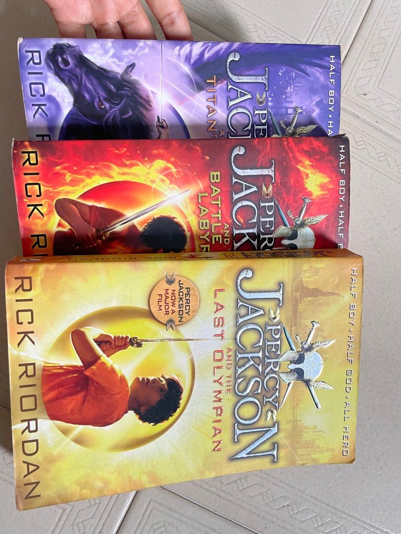 percy jackson (pjo, toa, hoo), Hobbies & Toys, Books & Magazines ...