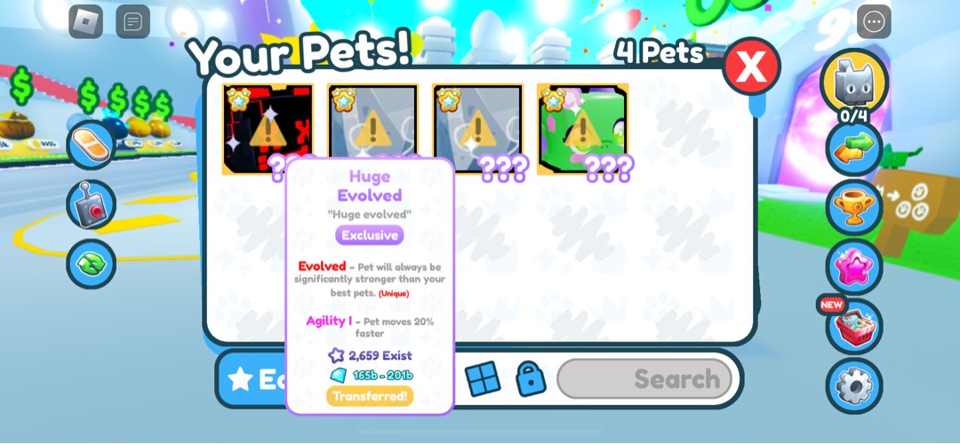 Pet Simulator X | PSX Huge Evolved Hacked Cat, Video Gaming, Video ...