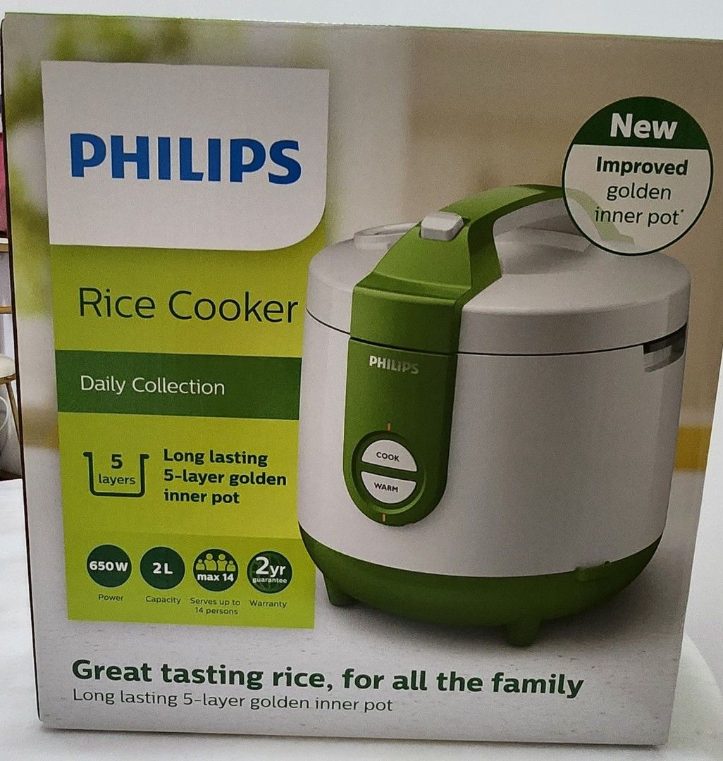 Philips Rice Cooker 2L, TV & Home Appliances, Kitchen Appliances ...